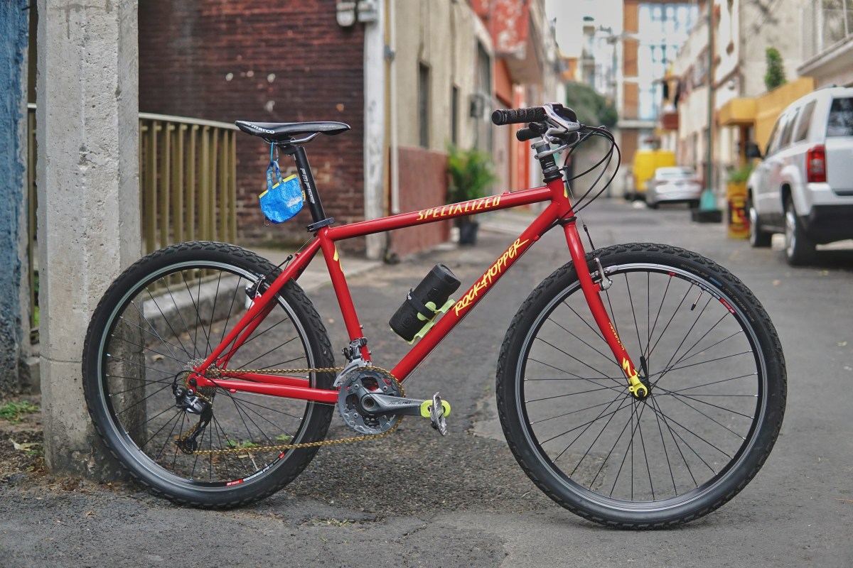 Restauración de una bicicleta old school Specialized Rockhopper 1995 ...